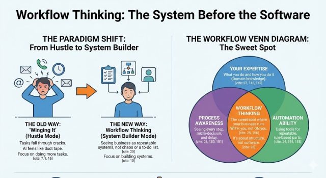 Workflow Thinking for Small Business: How to Map Tasks So AI (or ...
